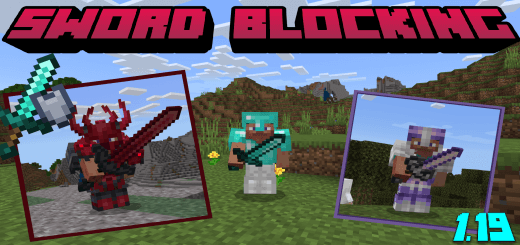 Sword Blocking – Minecraft Addon